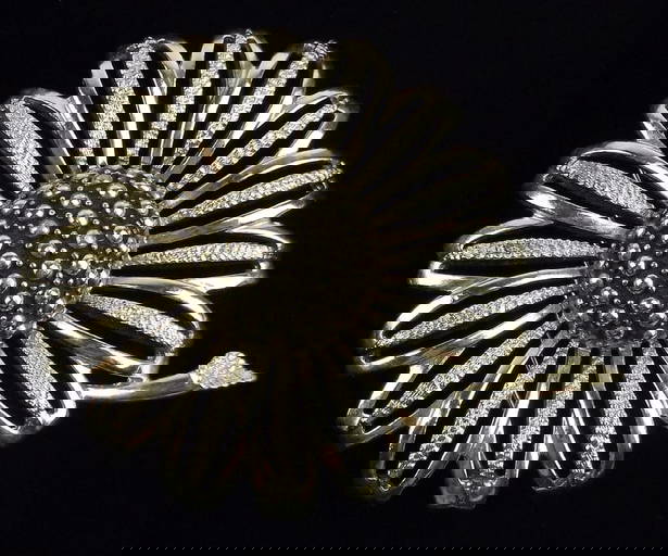 Mint Vintage 1950s Sarah Coventry Flower Brooch