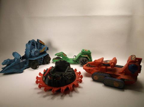 Vintage 1980s Motu He Man Vehicles Lot