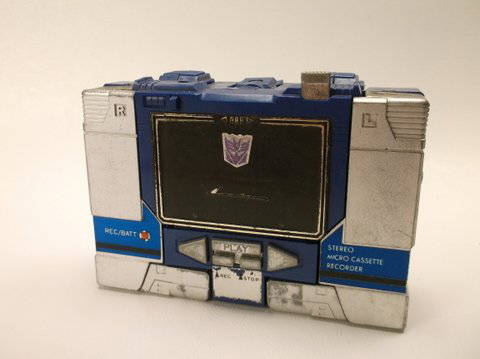 Vintage 1980s Transformers Soundwave Toy
