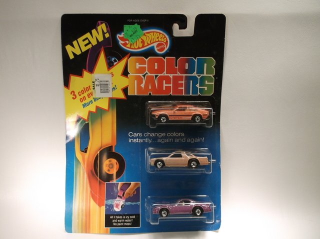 1987 Hot Wheels Color Racers Toyota Supra MOC Rare