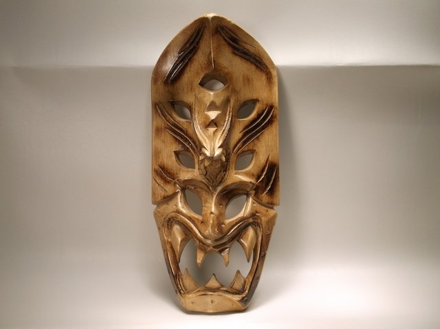 Hand Carved Wood African Demon Tribal Mask 12" - Dec 23, 2014 ...