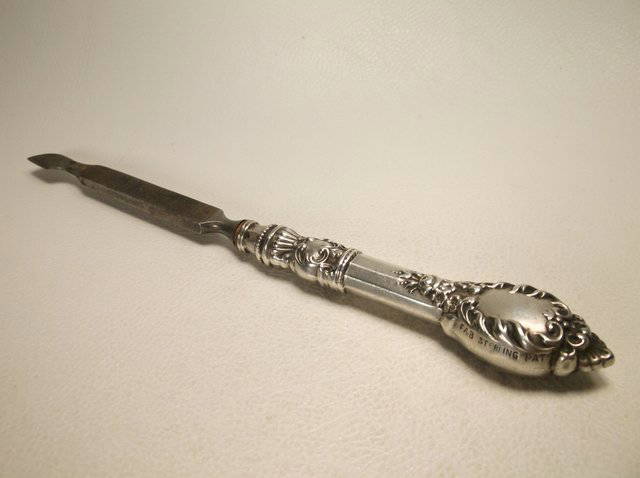 Antique Sterling Silver Nail File