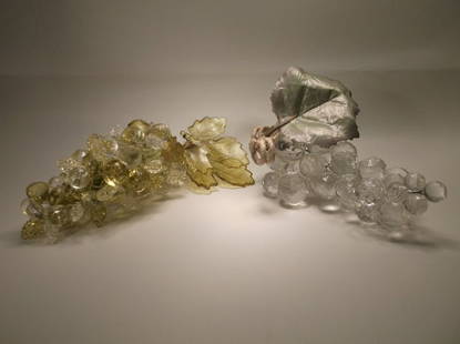 Beautiful Vintage Grape Clusters Table Centerpiece