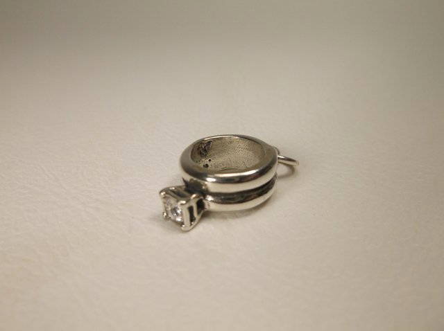 Nice Sterling Silver Ring Charm