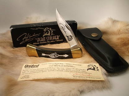 Buck Custom Knife By David Yellowhorse