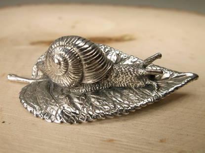 Rare Waterman #402 Sterling "snail" Pen