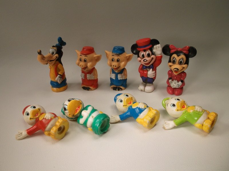 Vintage Disney Characters Toy Lot