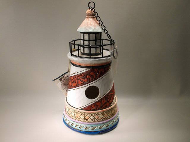Gorgeous Jim Shore Lighthouse Birdhouse