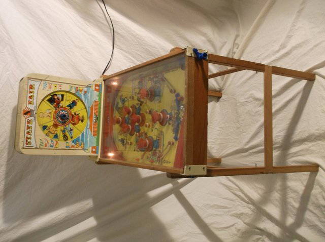 Superior 1950s State Fair Strength Test Pinball Game