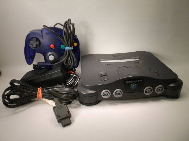 Nintendo 64 Game System Console Works Great