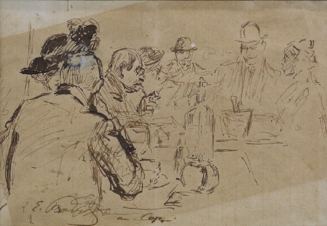 Drawing, Eugene Boudin - Apr 23, 2017 | Clars Auction Gallery in CA