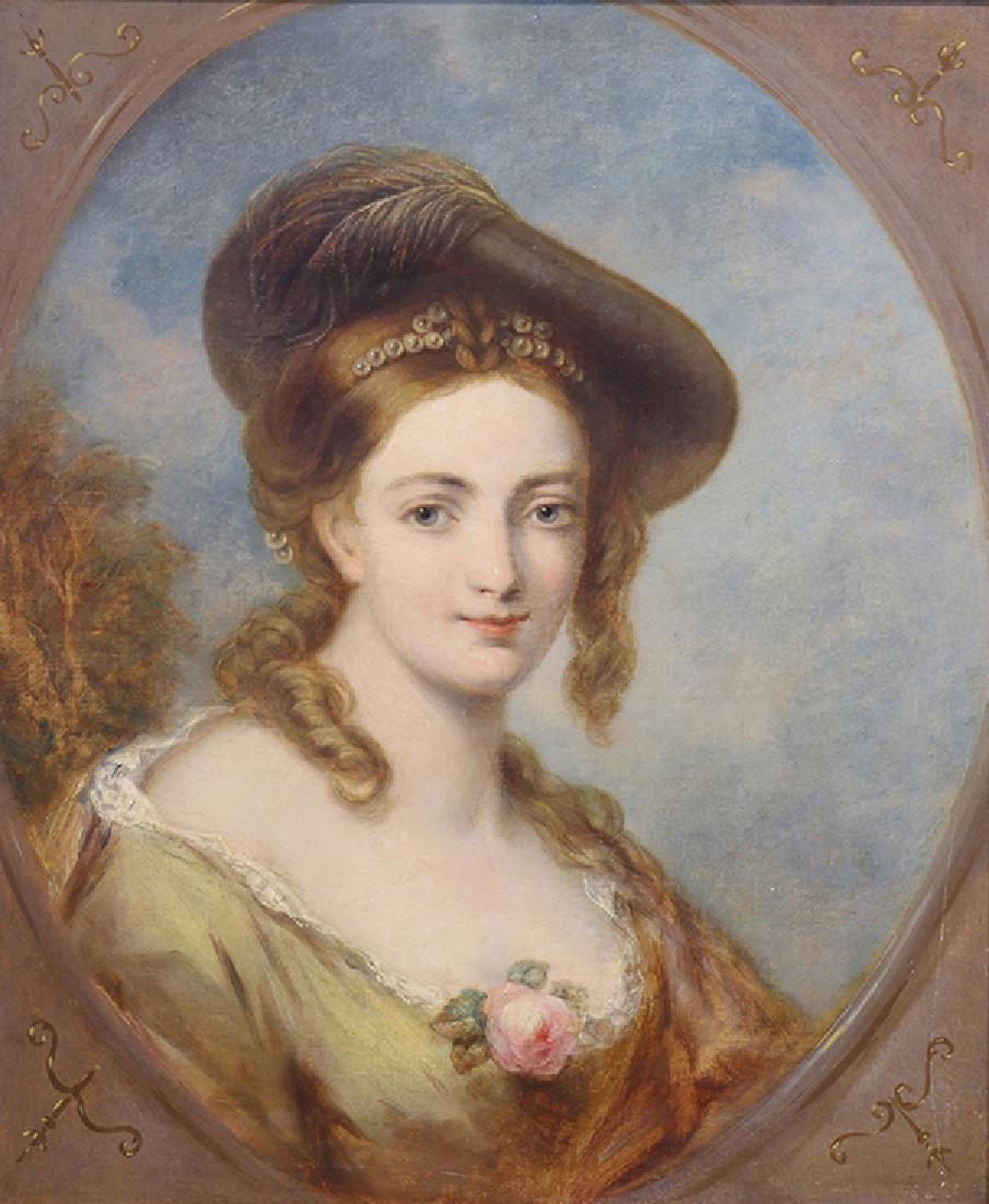 Painting, Attributed To Jean Baptiste Perronneau