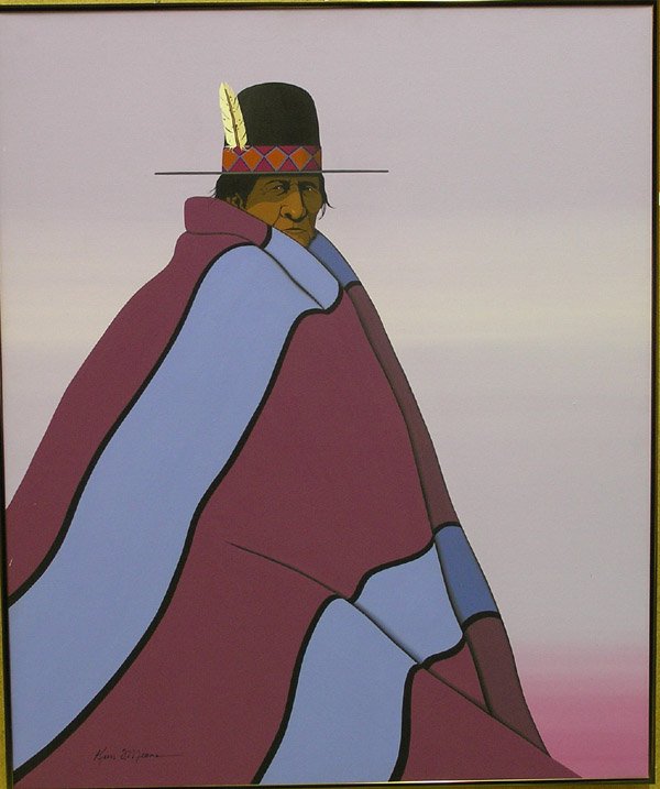 6424: Painting Kim Means American