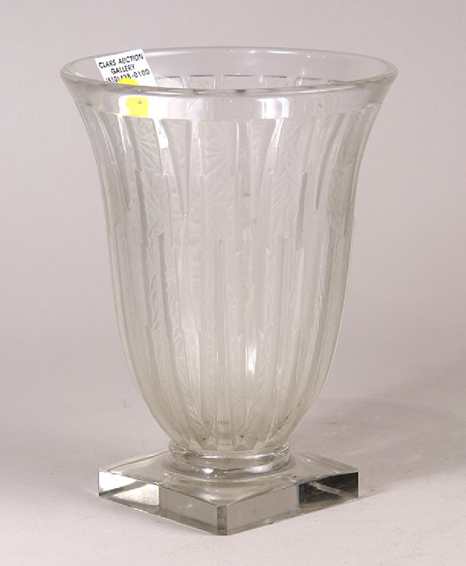 Verlys Art Deco Style Vase