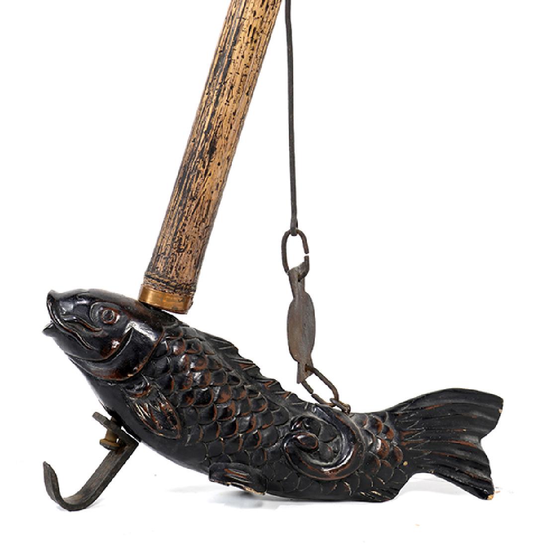 Japanese Jizaikagi, Hearth Hook, Meiji