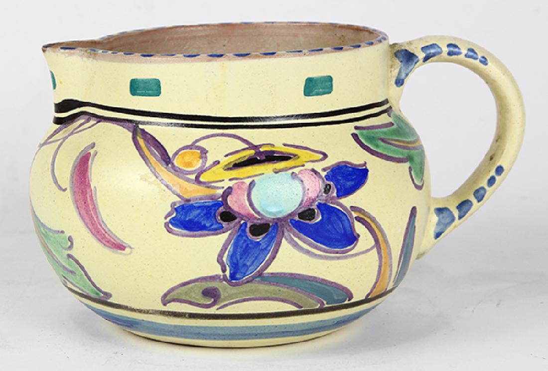 Collard Honiton Art Deco studio pottery hand painted