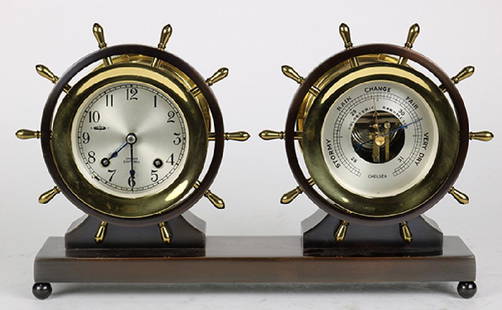 Chelsea Ships Bell Clock & Barometer, Operating