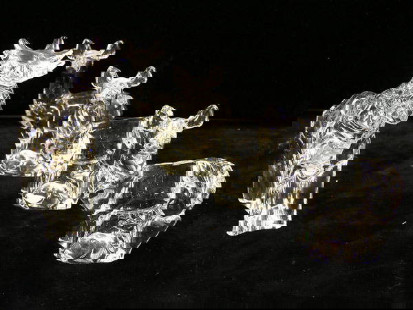 Orrefors Crystal Animals