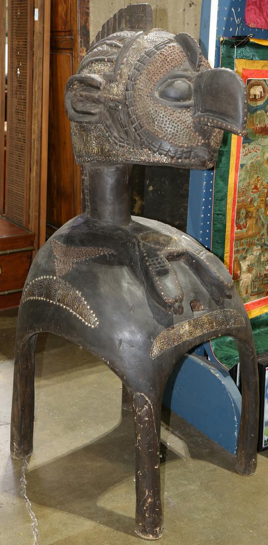 Baga, Guinea, "nimba" Shoulder Mask , Mid 20th Century,