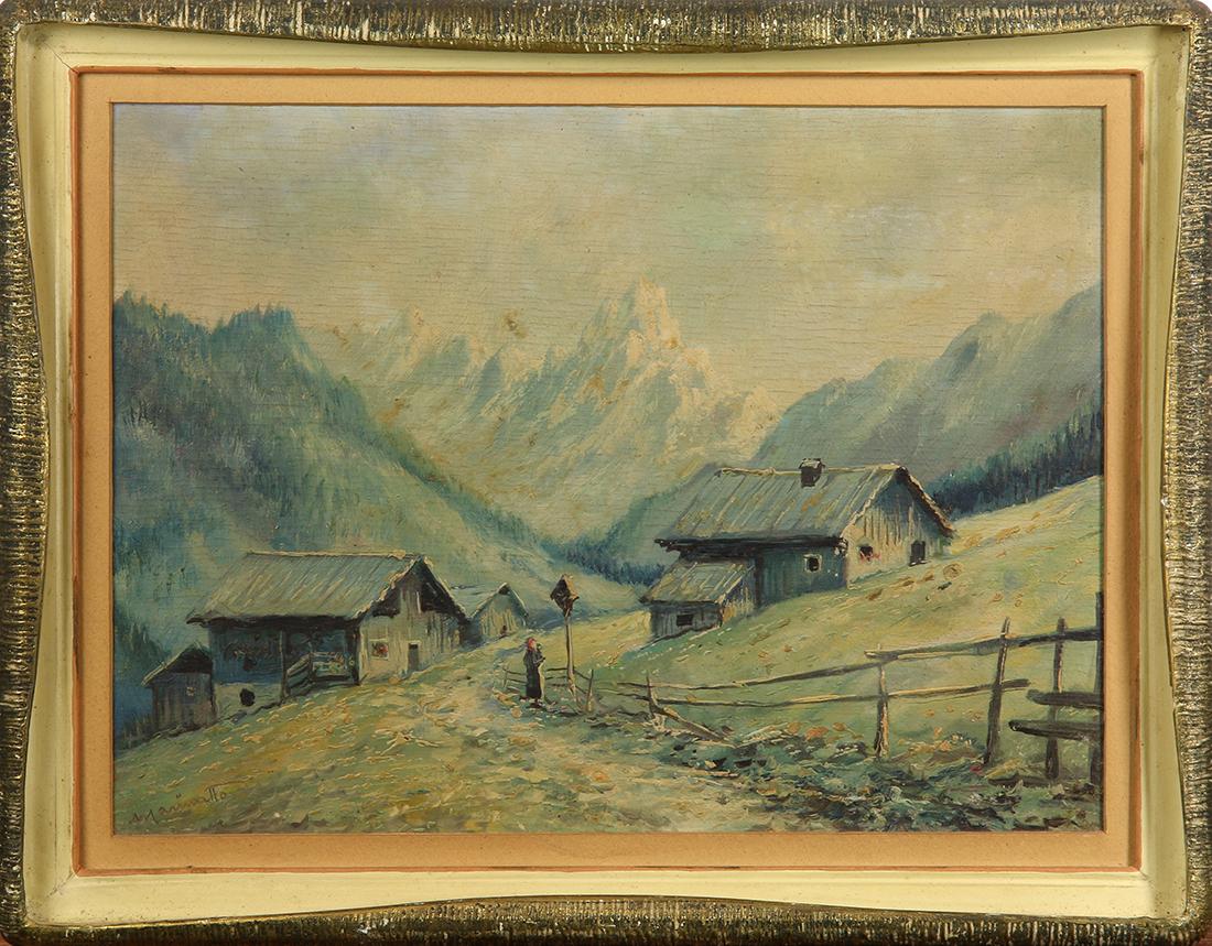 Paintings, Alpine Scenes,