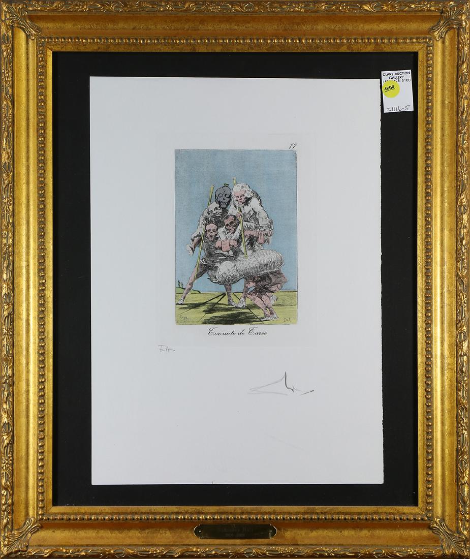 Print, Salvador Dali, Les Caprices de Goya - Feb 24, 2018 | Clars ...