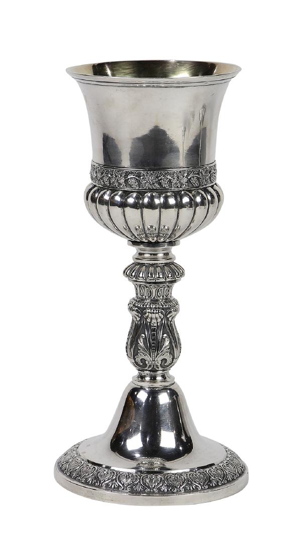 German silver wine goblet circa 1840, having a flaring - Mar 25, 2018 ...