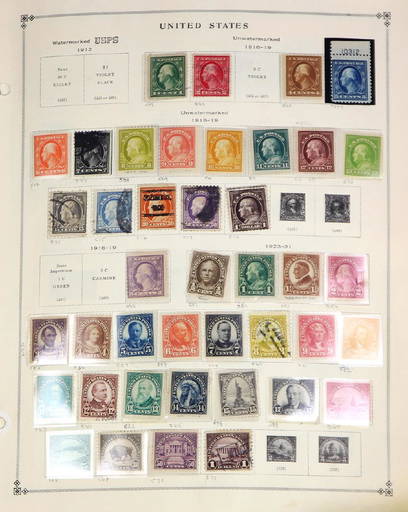 (lot Of 100+) United States Stamp Collection, 19th And