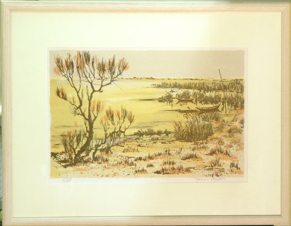 4276: Lithograph Maurice Buffet French