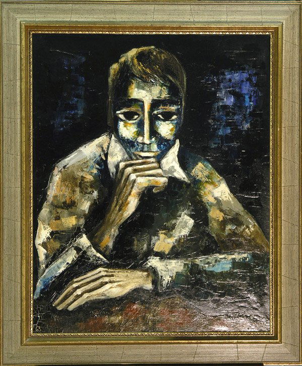 4297: Painting Pierre Mas French portrait - Mar 03, 2007 | Clars ...