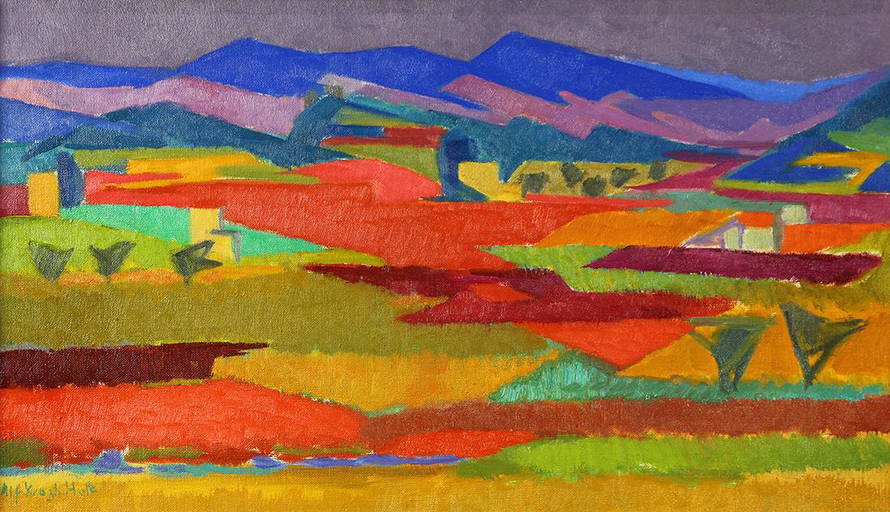 Painting, Alf Krogh Holt