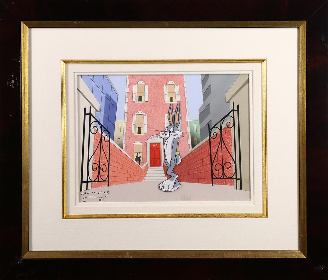 Production Cels, Irv Wyner, Bugs Bunny and Elmer Fudd