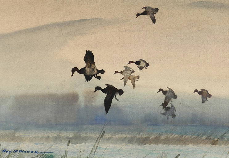 Watercolor, Roy Martell Mason