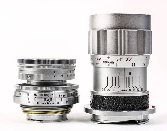 Leica Lens Group, Including Summitar Lens