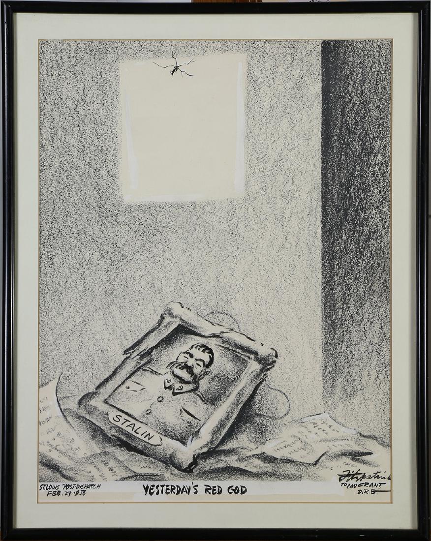 Cartoon, Daniel Fitzpatrick