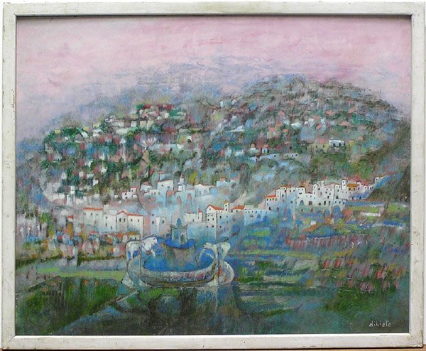 395: painting Di Lieto Italian landscape - Jun 02, 2007 | Clars Auction ...