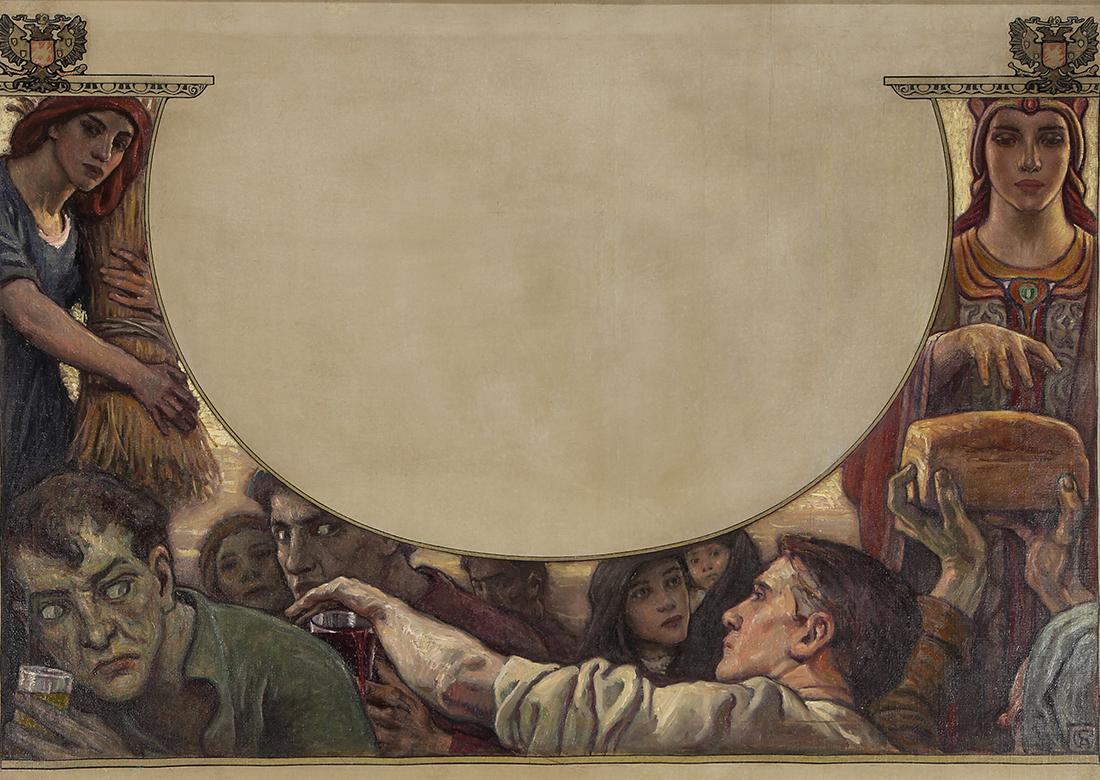 Painting, Charles Allen Winter