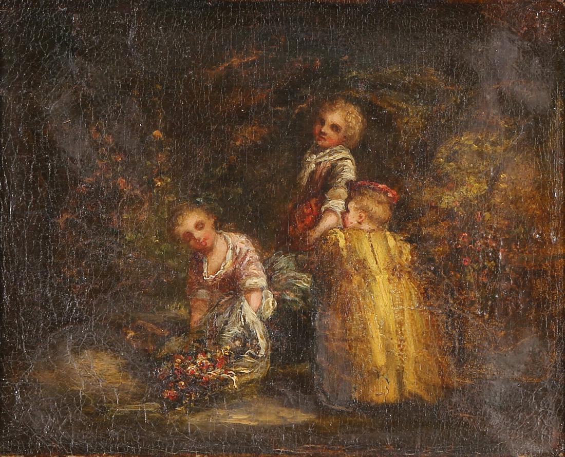 Painting, Attributed To Jean Antoine Watteau
