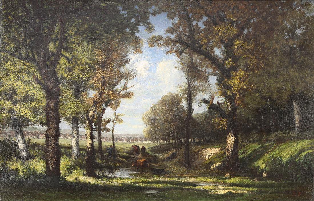 Painting, French Barbizon School
