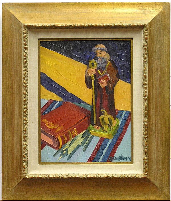 2004: Painting Ken Christensen American