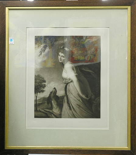 Etching, Lady Thomas Appleton