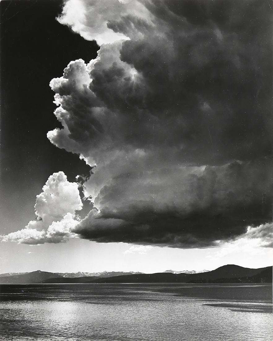 Photograph, Ansel Adams, Thundercloud, Lake Tahoe, - May 19, 2019 ...