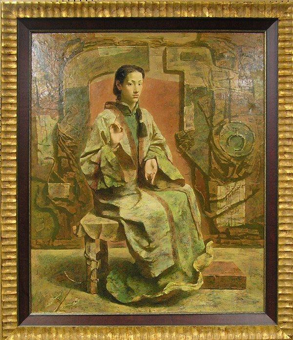 2157: Oil Tang Wei Min Chinese Red Door