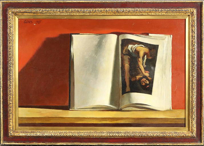 Painting, Auseklis Ozols