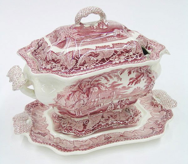 6027: Masons Vista ironstone tureen