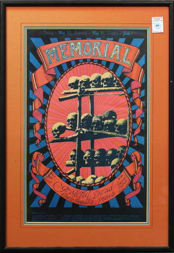 Poster, Grateful Dead Memorial Carousel Ballroom