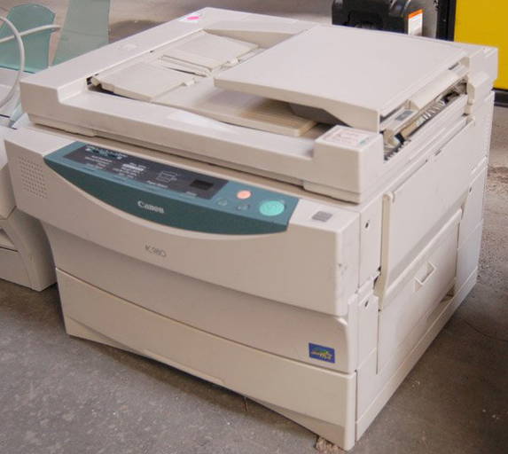 Canon PC980 copier F138202, - Apr 07, 2008 | Clars Auction Gallery in CA