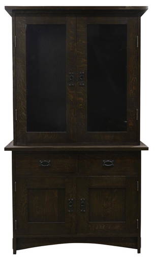 A Warren Hile Studio Arts And Crafts Style Cabinet