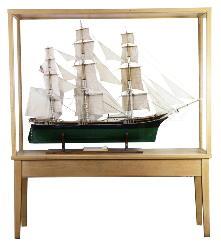 A Scratch Built Scale Model Of The Clipper Ship