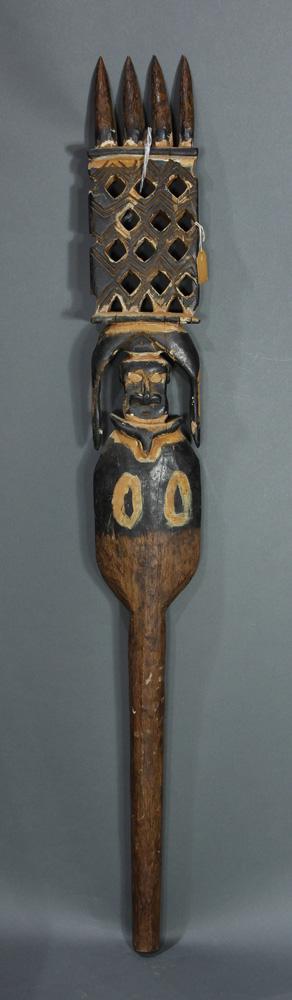 A Large Malanggan carved wood figural sculpture with a - Feb 23, 2020 ...