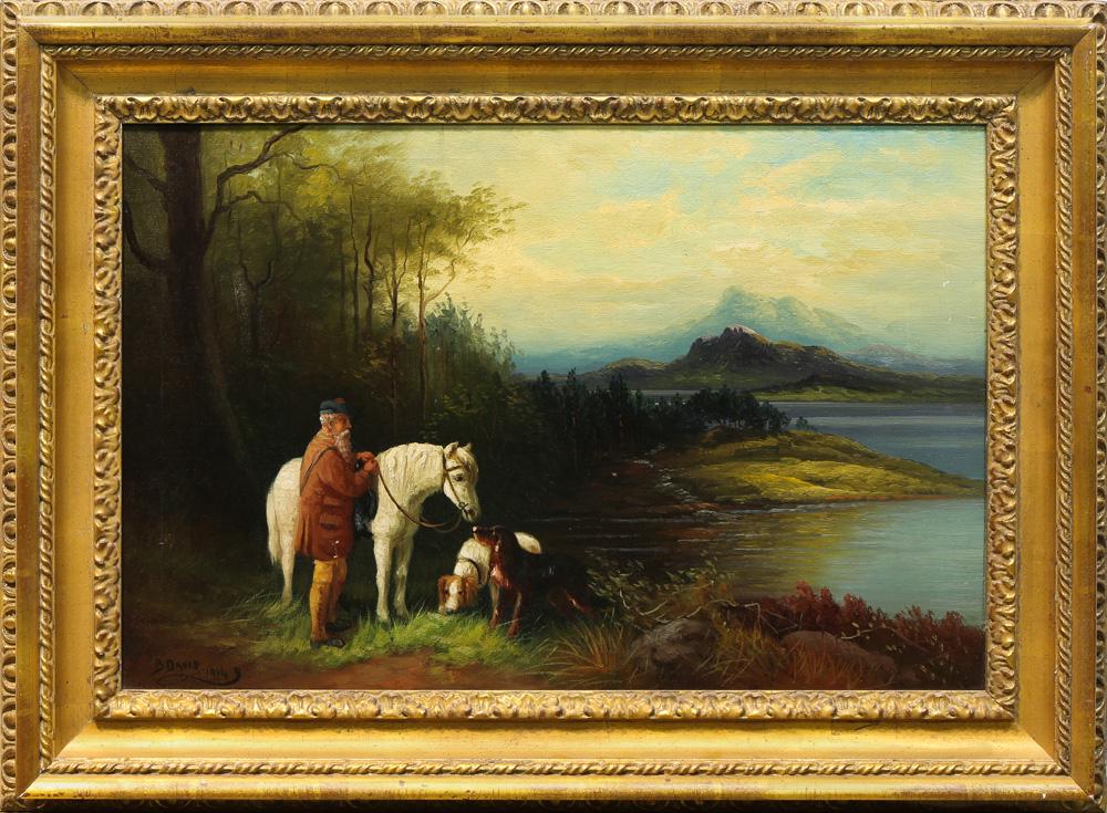 Painting, Benjamin (b. Davis) Davis